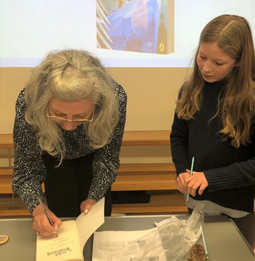 Inspiring author visit