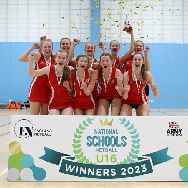 England Netball National Schools Finals Winners